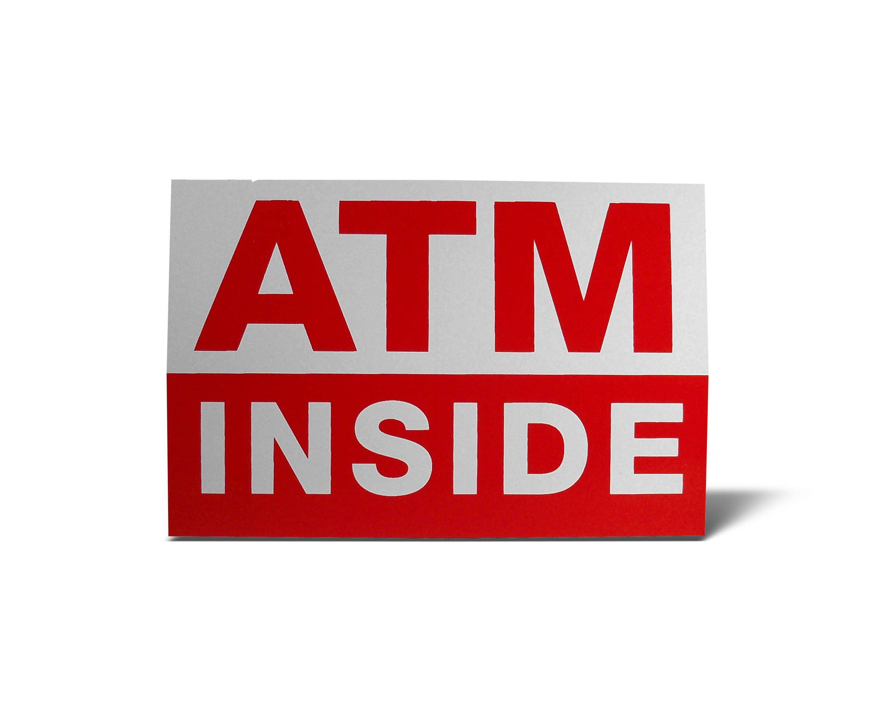 ATM Decals For Automated Teller Machines