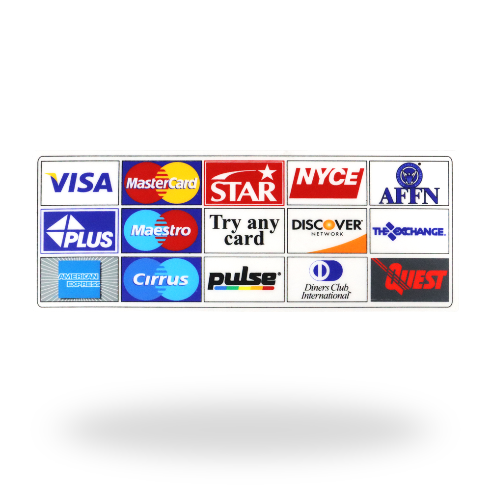 ATM Decal - ATM Machine Emptied NIghtly