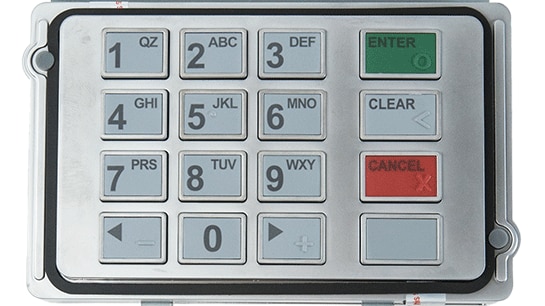 Nautilus Hyosung Force ATM Machine Keypad
